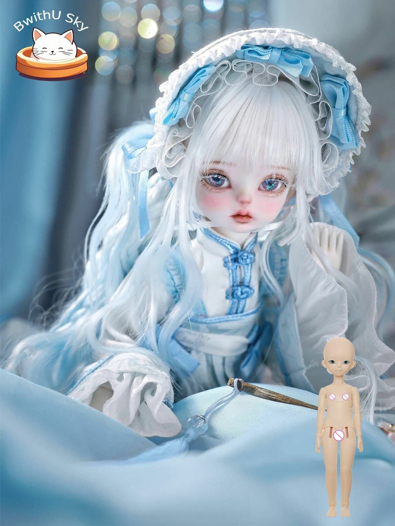 BwithU 1/6 Corey BJD обнаженная кукла с нормальной кожей, без макияжа, без аксессуаров