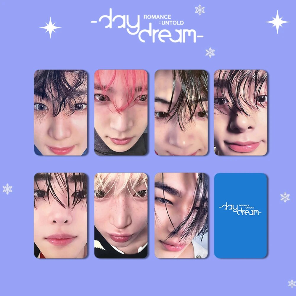 Kpop Lomo-карты Daydream EN50-7PCS-1