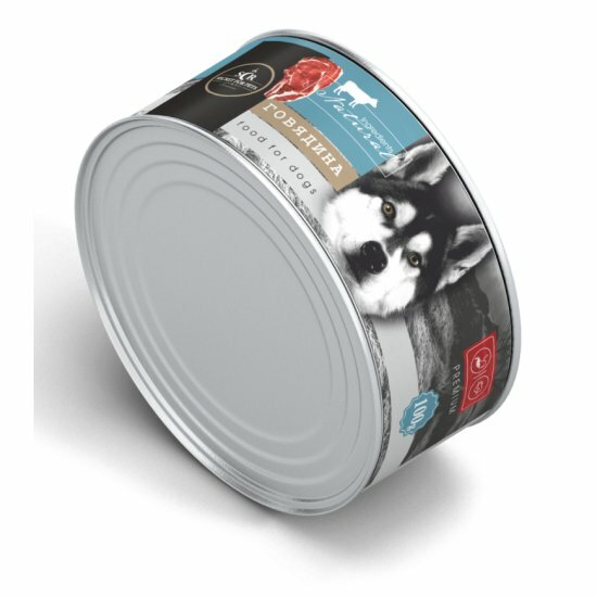 Корм влажный Secret For Pets Secret Premium для собак говядина, 12шт х100 г