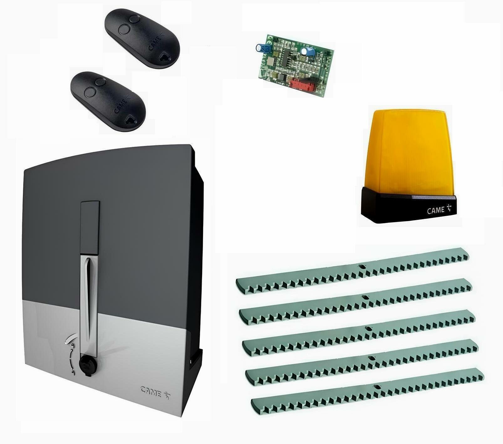 Автоматика для откатных ворот BXL04AGS KIT5-L, комплект: привод, радиоприемник, 2 пульта, лампа, антенна, 5 реек