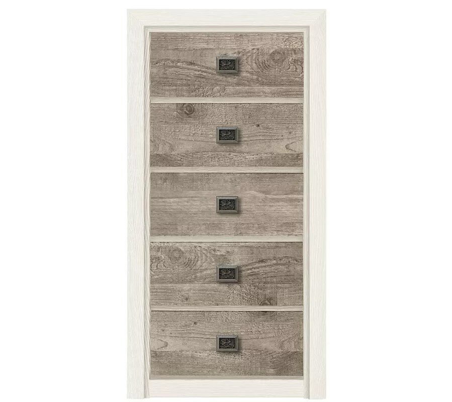 BRW Комод Коен KOM5S ясень снежный