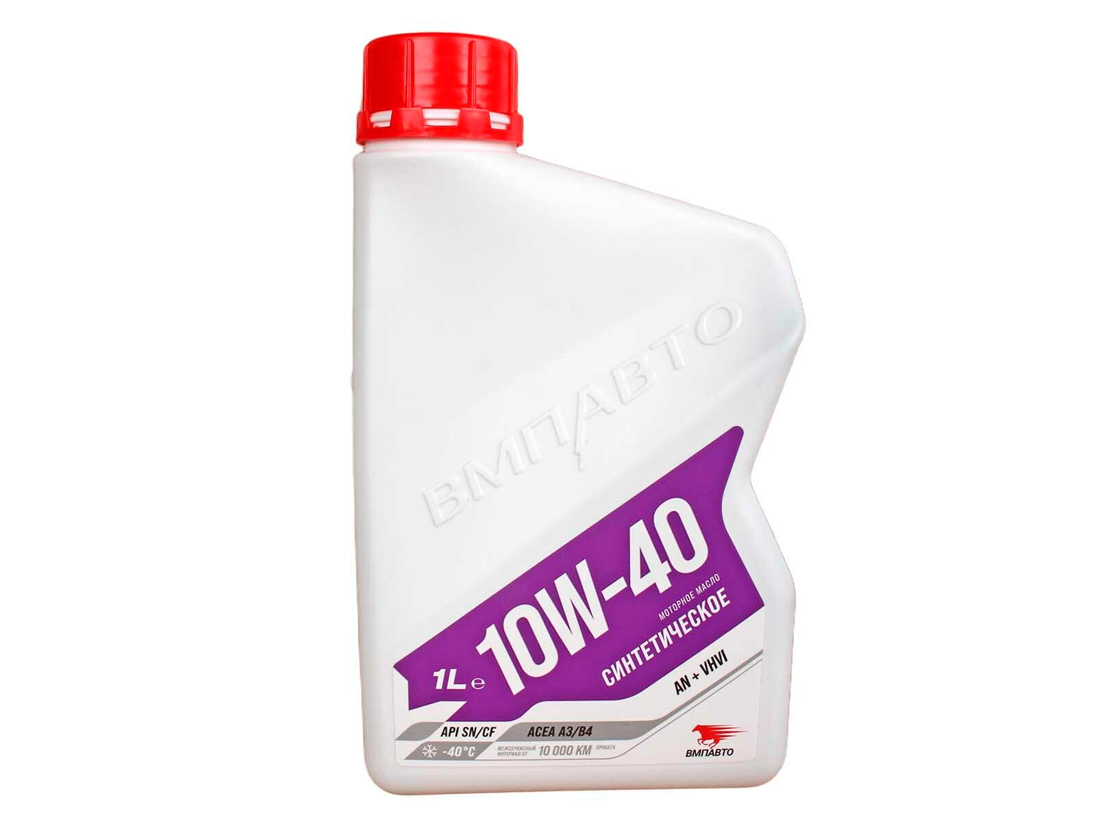 Масло моторное ВМПАВТО 3-SN 10W40 A3/B4 1л