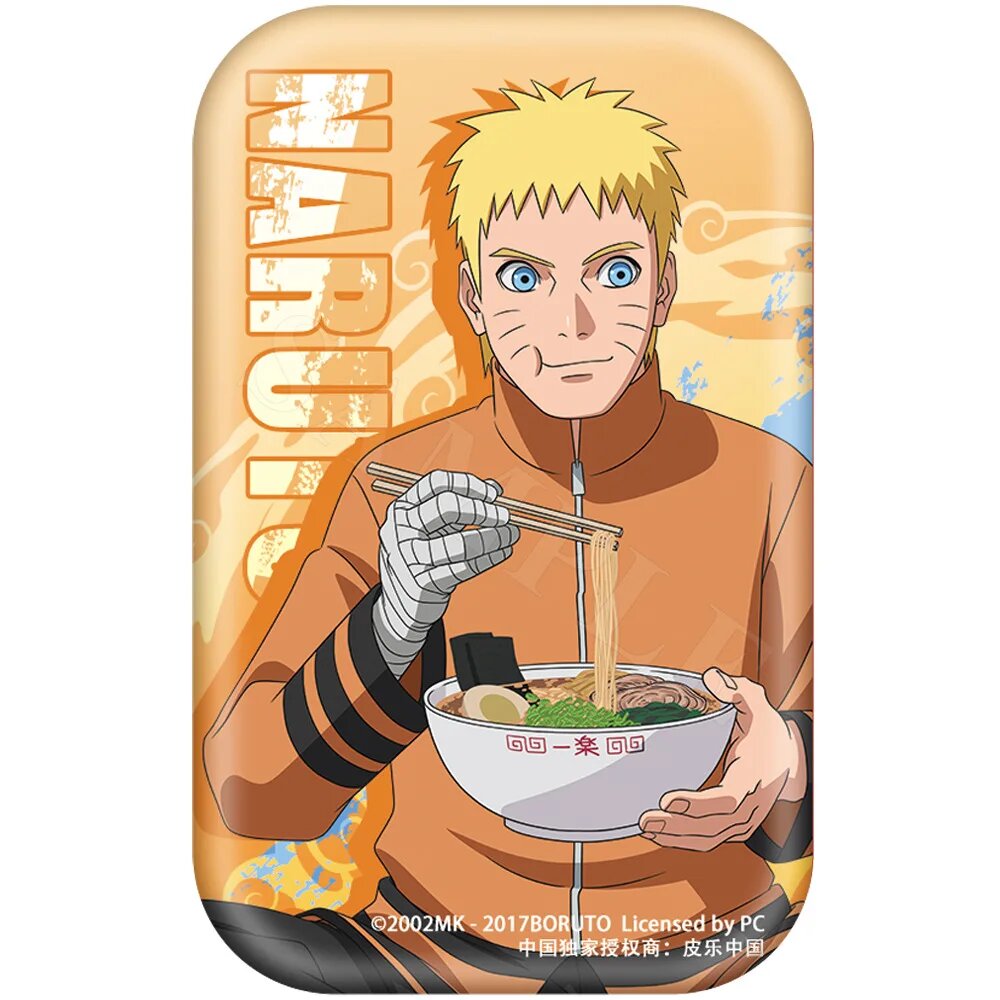 Металлический значок NARUTO Boruto Kawaki Naruto Eating