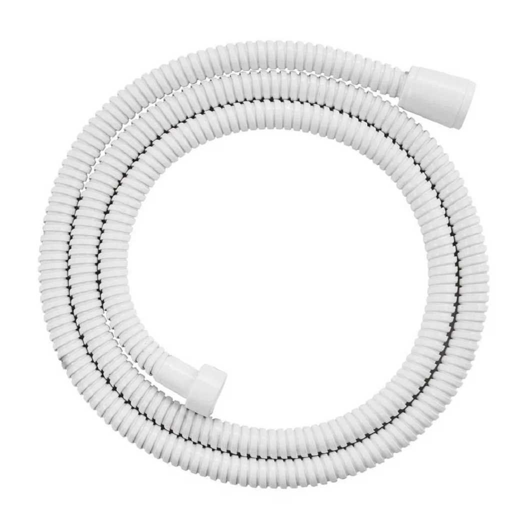 Шланг для душа Славен, нержавеющая сталь, длина 150 см, белый