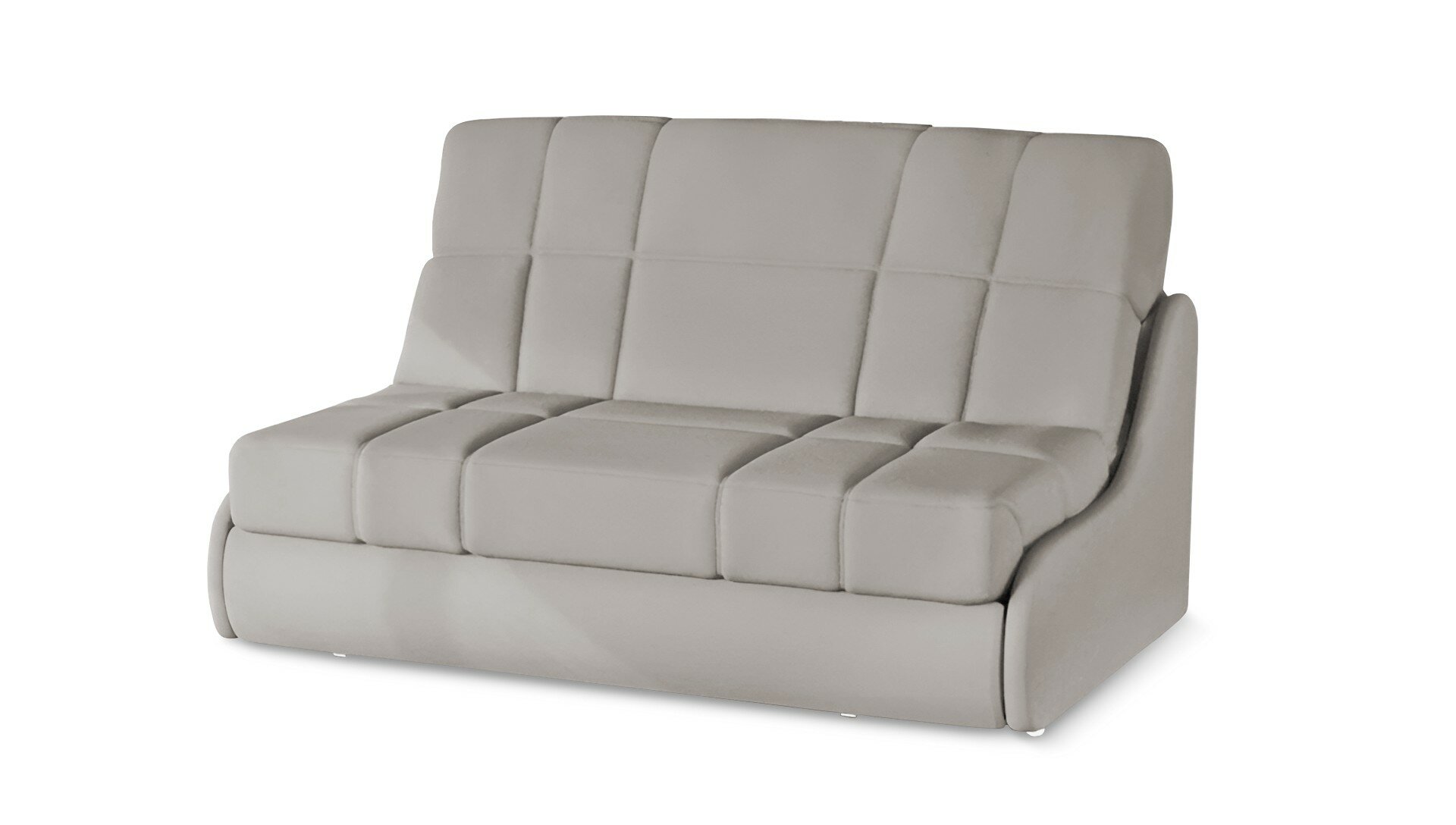 Диван Истван 120 Нео 06 (130315/1) NEW 131x105x88 см, бело-алюминиевый , аккордеон Дом мебели для вас в наличии