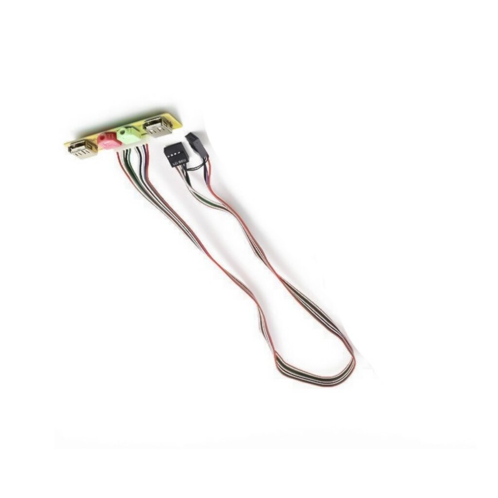 Аудиоразъем USB-интерфейс корпус компьютера передняя панель хоста передняя перегородка длина кабеля-листа 7,8 см