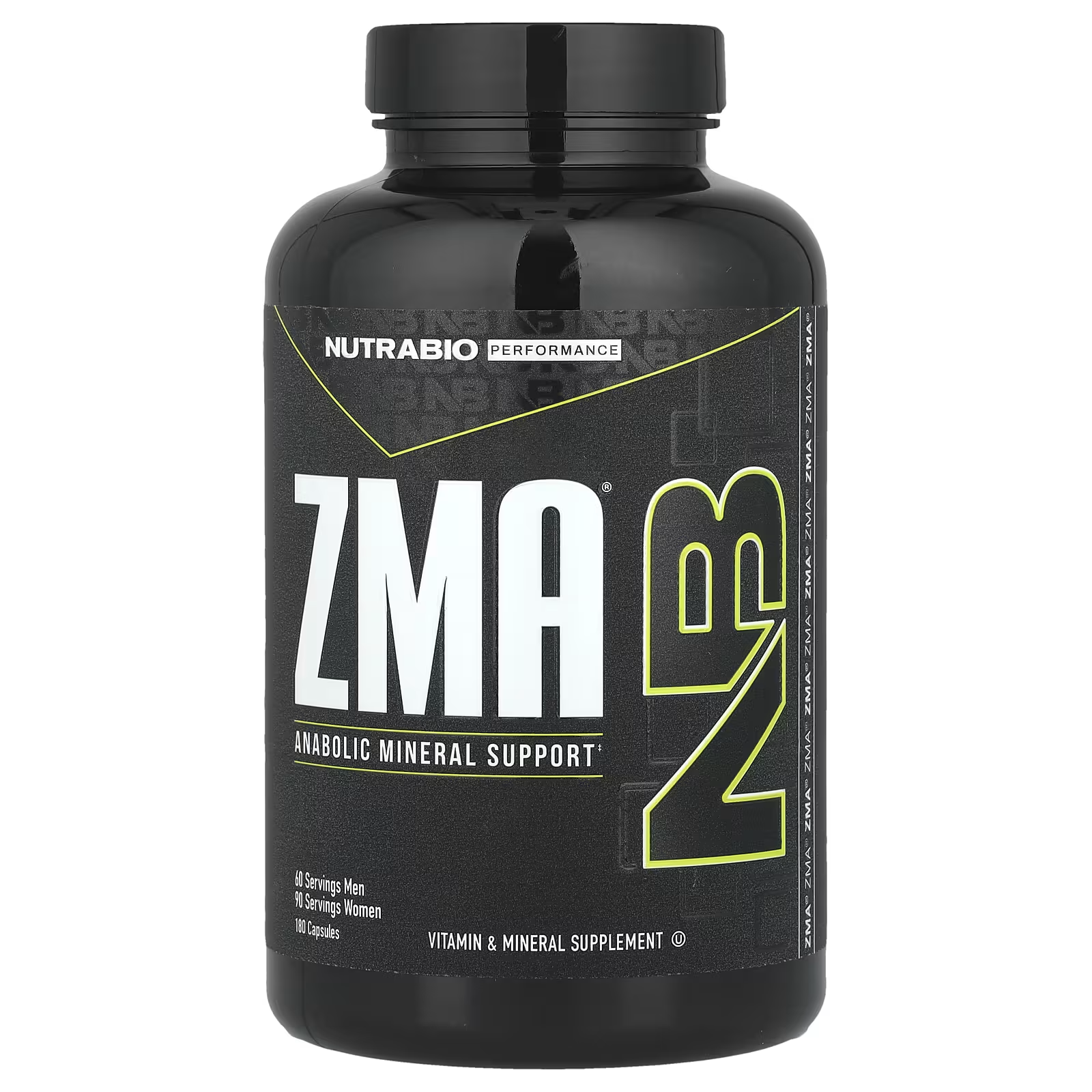 Комплекс витаминов ZMA NutraBio, 90 капсул для здоровья организма