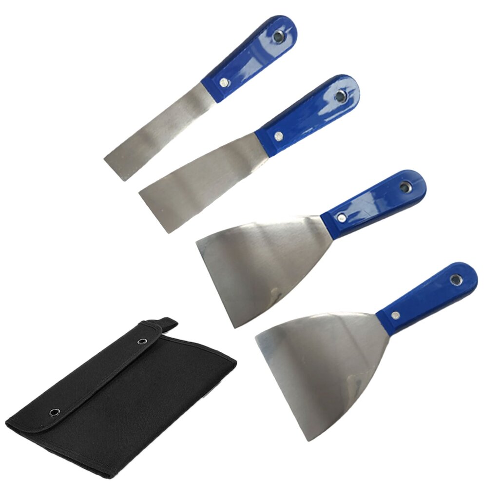 4/7 шт. Шпаклевочный Резак Из Нержавеющей Стали, Инструмент Для Скребка Краски, Ленточный Резак, Инструмент для Ремонта Гипсокартона, Удаления Обоев, Нанесения