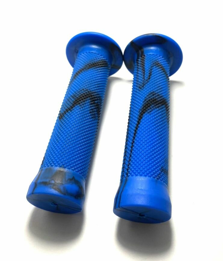 Ручки на руль 130мм KMS 661-56 с гардой для BMX и трюковых самокатов