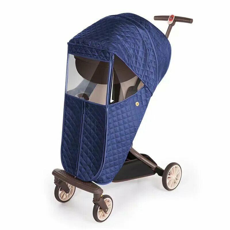 Ветрозащитный дождевик для детской коляски, водонепроницаемый чехол зонтичной и прогулочных колясок