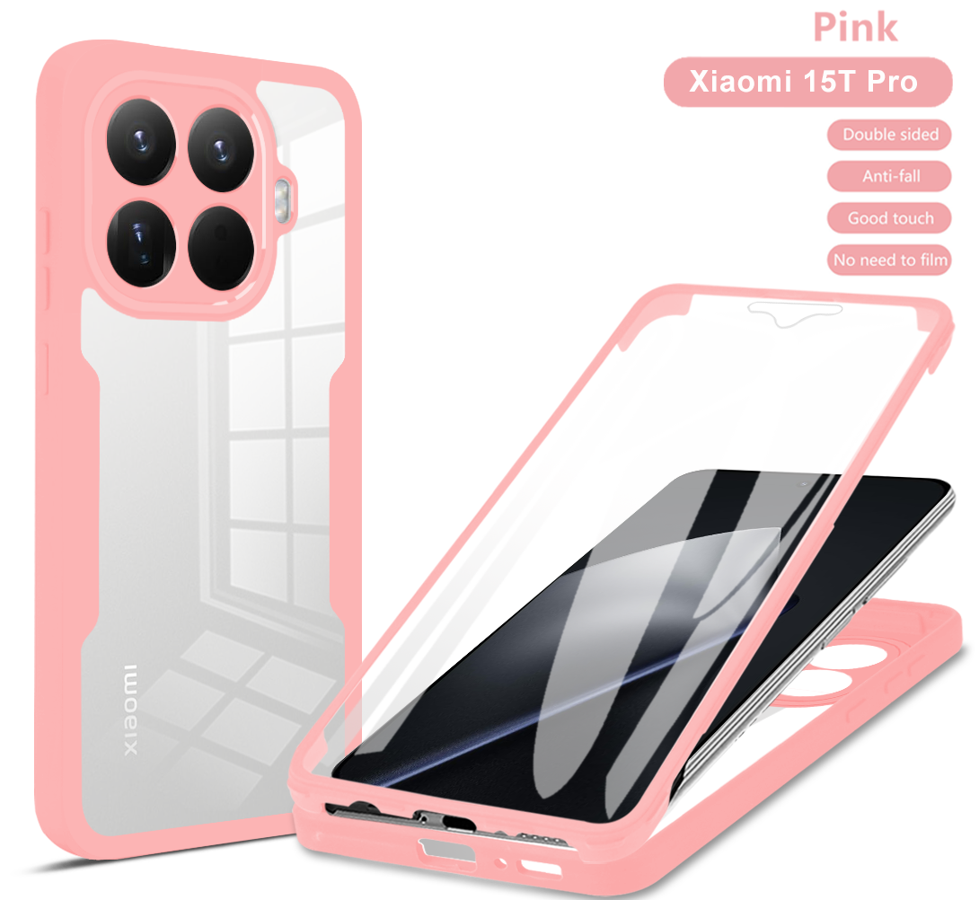 Чехол Для Xiaomi 15T Pro/Сяоми 15T Про, soft touch, чехол-кардиомонитор, поликарбонат (PC), защита камеры, ударопрочный, усиленные углы, Xiaomi, Xiaomi 15T Pro, pink,