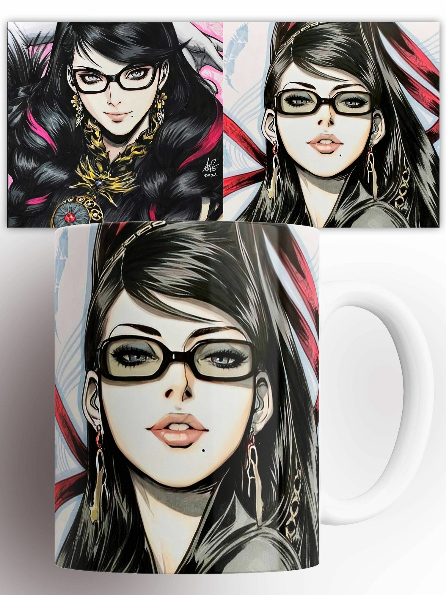 Кружка компьютерная игра Байонетта Bayonetta 330 мл
