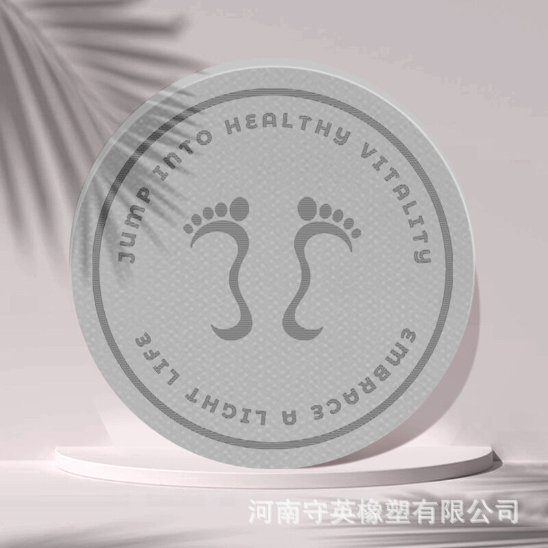 Беспроводной мат для прыжков, мат с амортизацией, утолщенный звукоизоляционный домашний круглый фитнес-мат, антишоковый, бесшумный, нескользящий напольный мат для детей