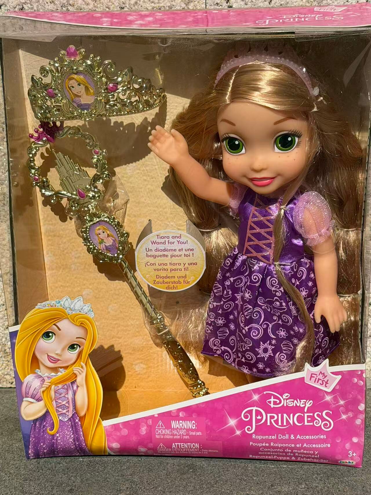 Disney Princess My Friend Rapunzel/Дисней коллекционные классическая кукла принцессы, кукла для девочки с аксессуарами