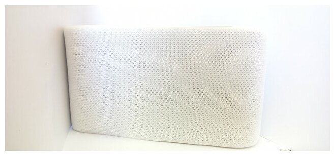 Резинка вязаная ультра широкая 200 мм с перфорацией, намотка 1 м, отбеленная