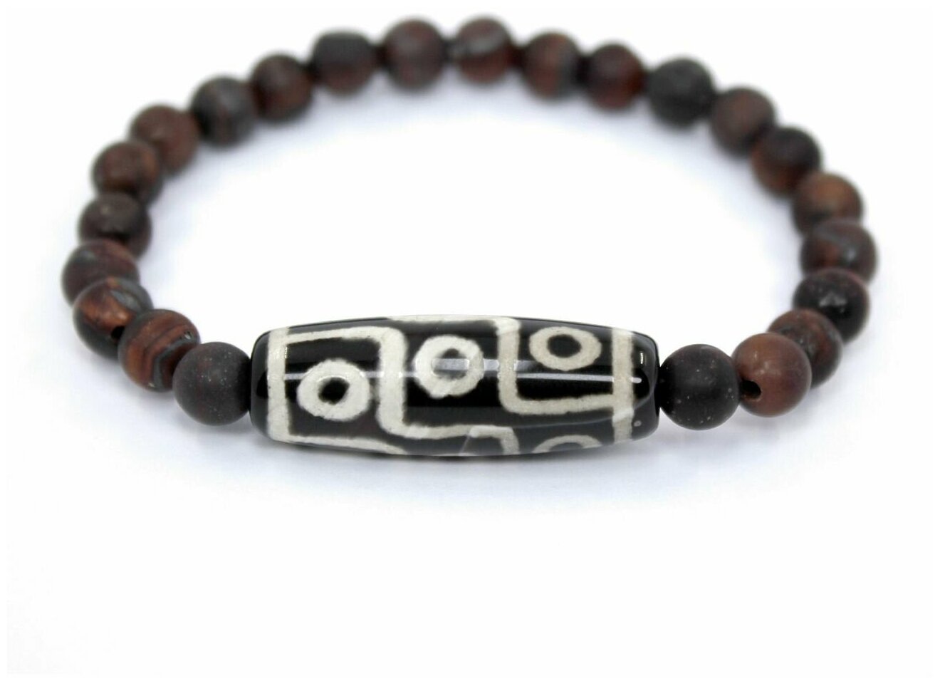 Браслет-нить, бычий глаз