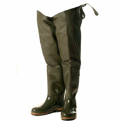 Сапоги рыбацкие с надставкой из винитола Nordman (Олива), 43