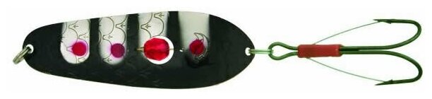 Блесна KUUSAMO RASANEN 70/20 (бусинка, незацепляйка) цвет BL/R/S-S