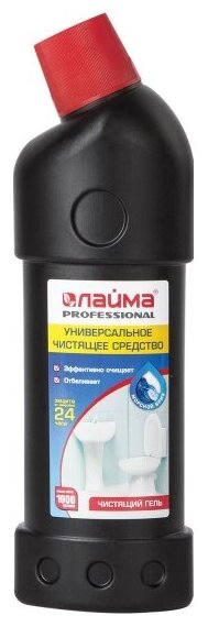 Чистящее средство Laima лайма PROFESSIONAL Морской бриз, дезинфицирующий и отбеливающий эффект, 1 л