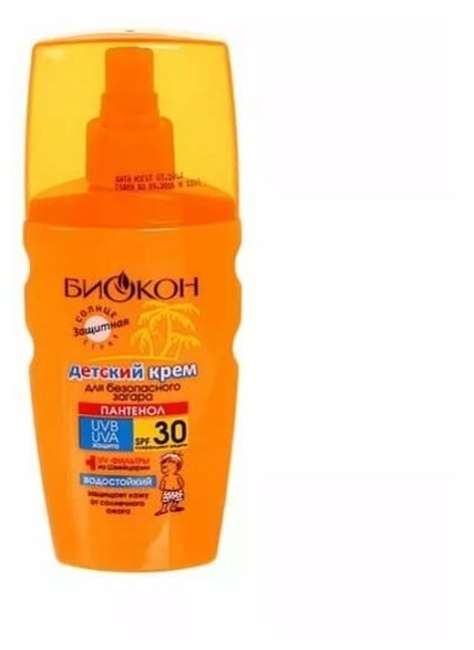Биокон солнце детский Спрей ДЗ Ф30 160мл
