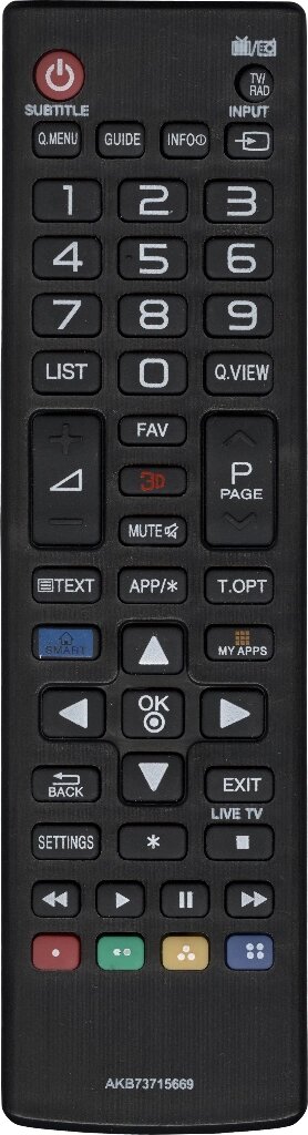 Пульт AKB73715669 для телевизора LG
