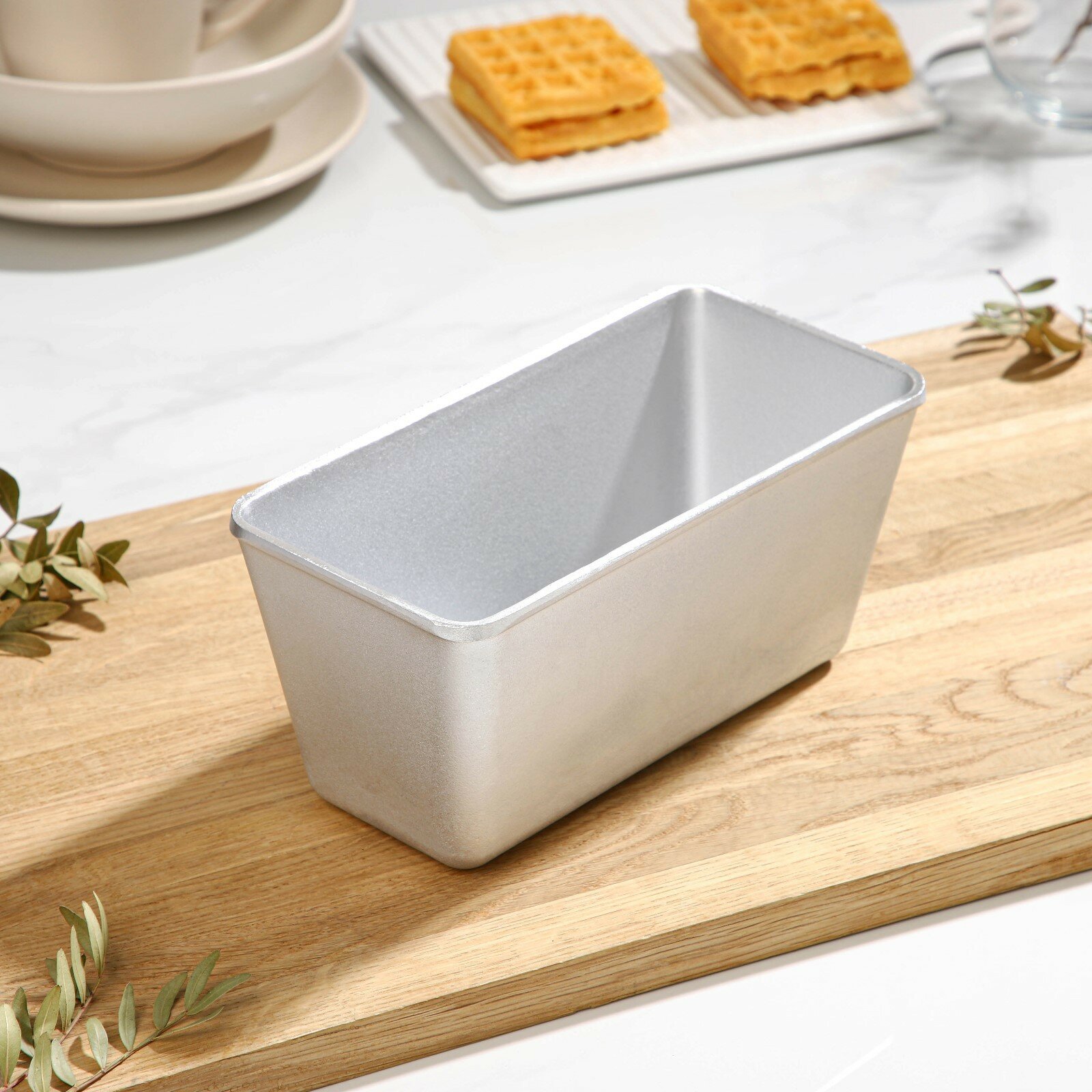 Форма для запекания хлеба KUKMARA, прямоугольная, 21×10×10 см