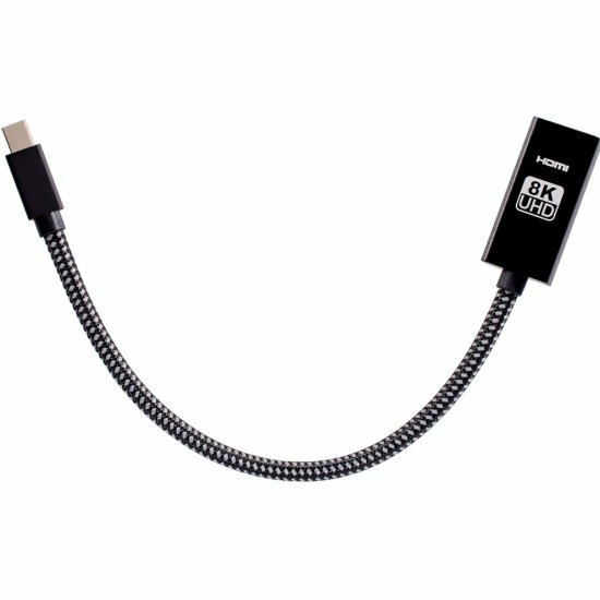 Кабель-адаптер Telecom TA585 miniDP-M - HDMI-F 8K@60Hz, медь, 0.2m.