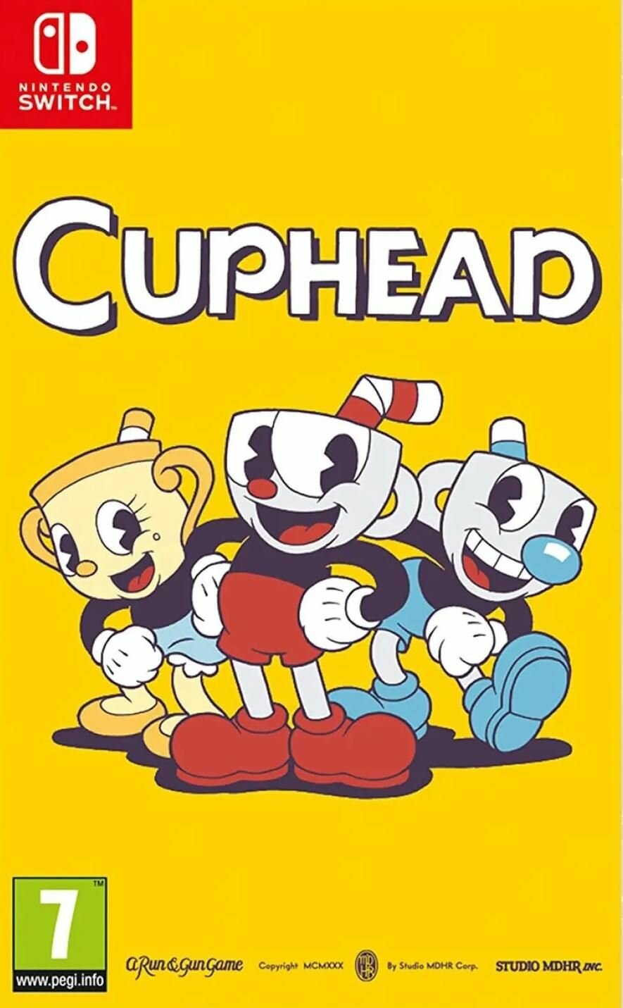 Игра Cuphead Switch Русская Версия Картридж на Nintendo Switch