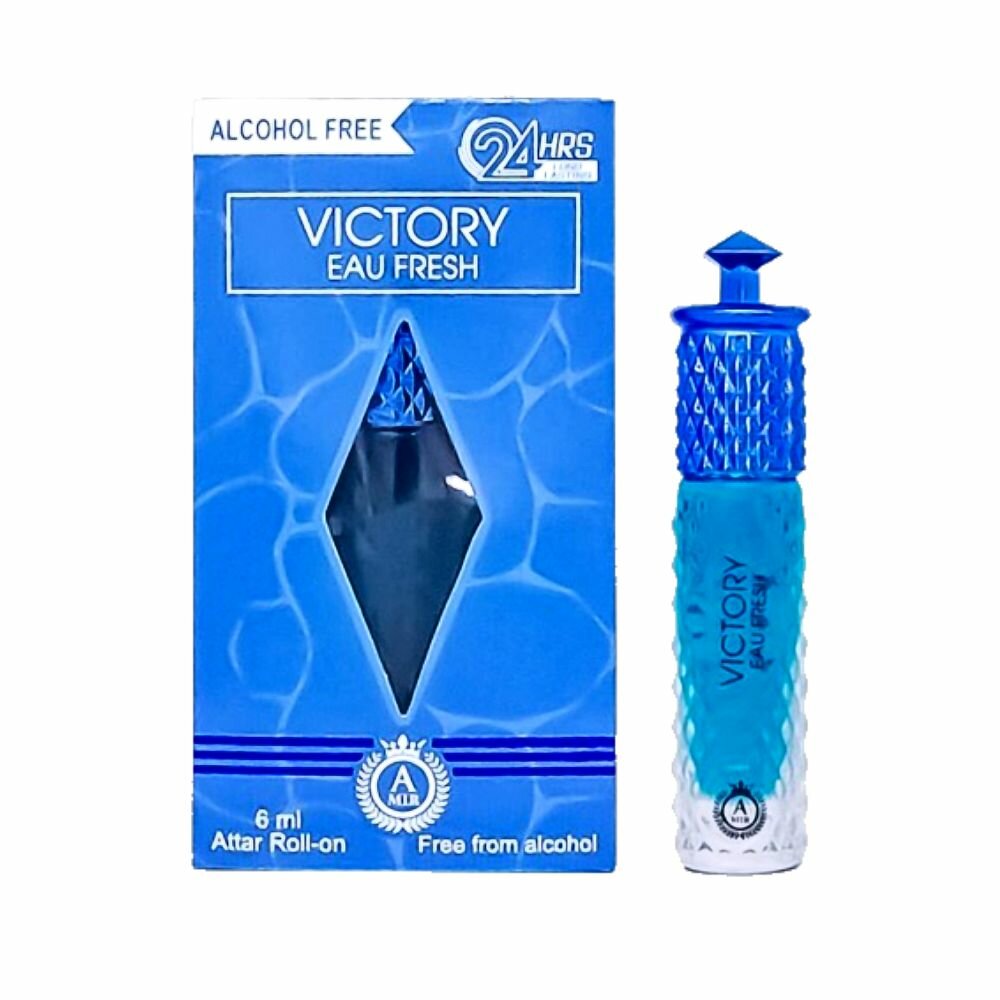 Масляные духи 6 мл, Amir, Victory way fresh, восточные, арабский парфюм