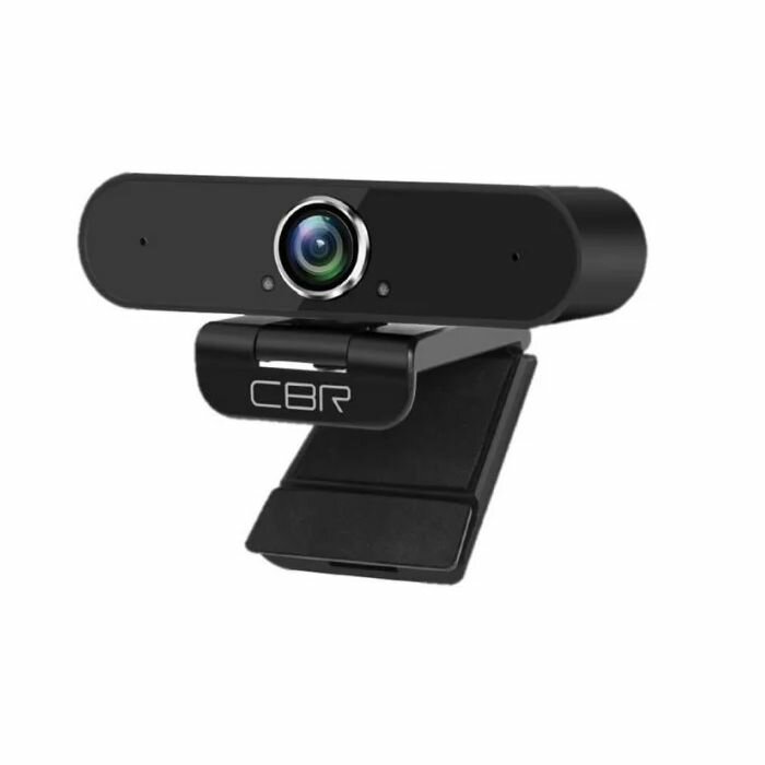 Веб-камера CBR CW 875QHD 5 МП 2560x1440, крепление на монитор, микрофон, подсветка