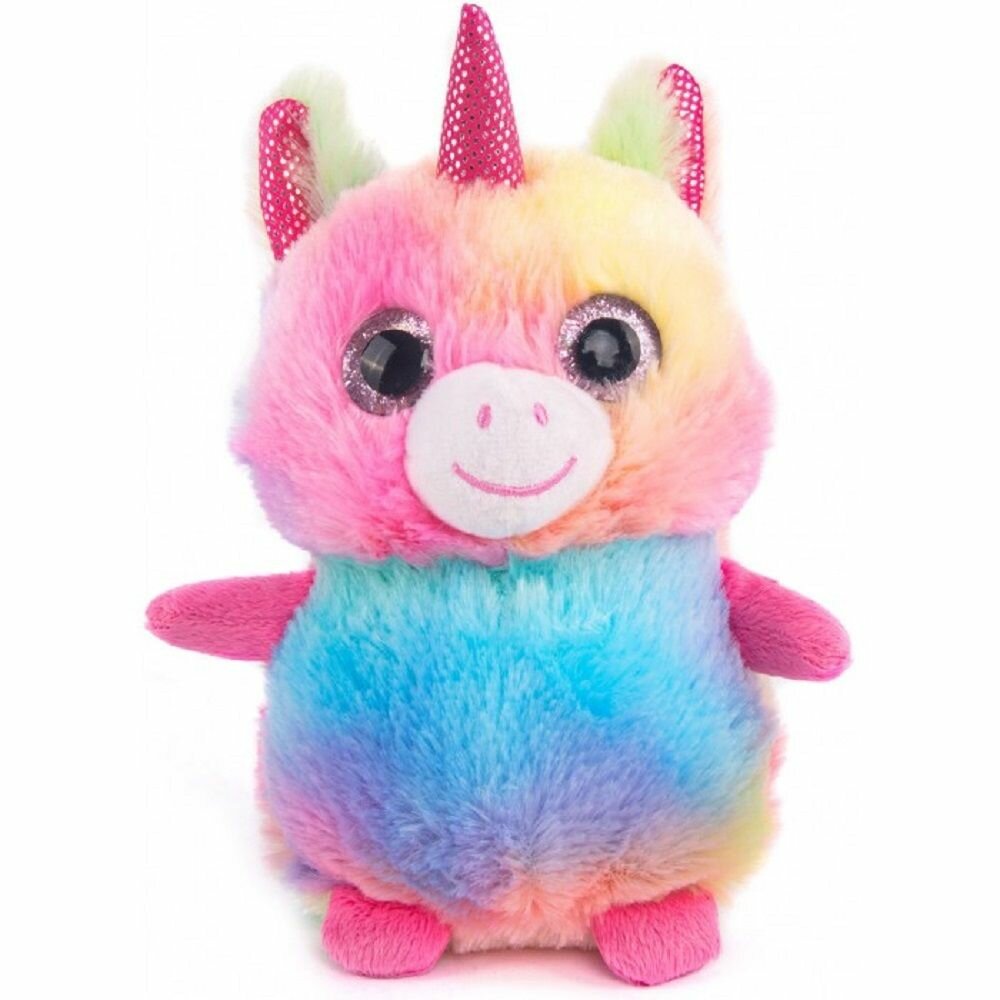 Мягкая игрушка плюшевый Единорог 18 см для девочек
