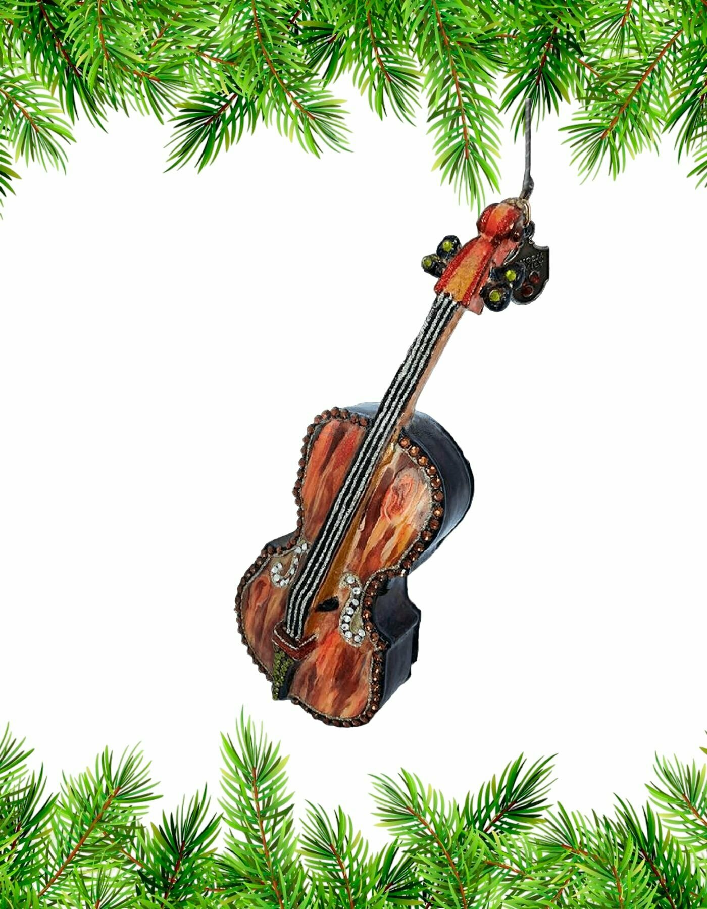 Игрушка на елку Виолончель Komozja Family
