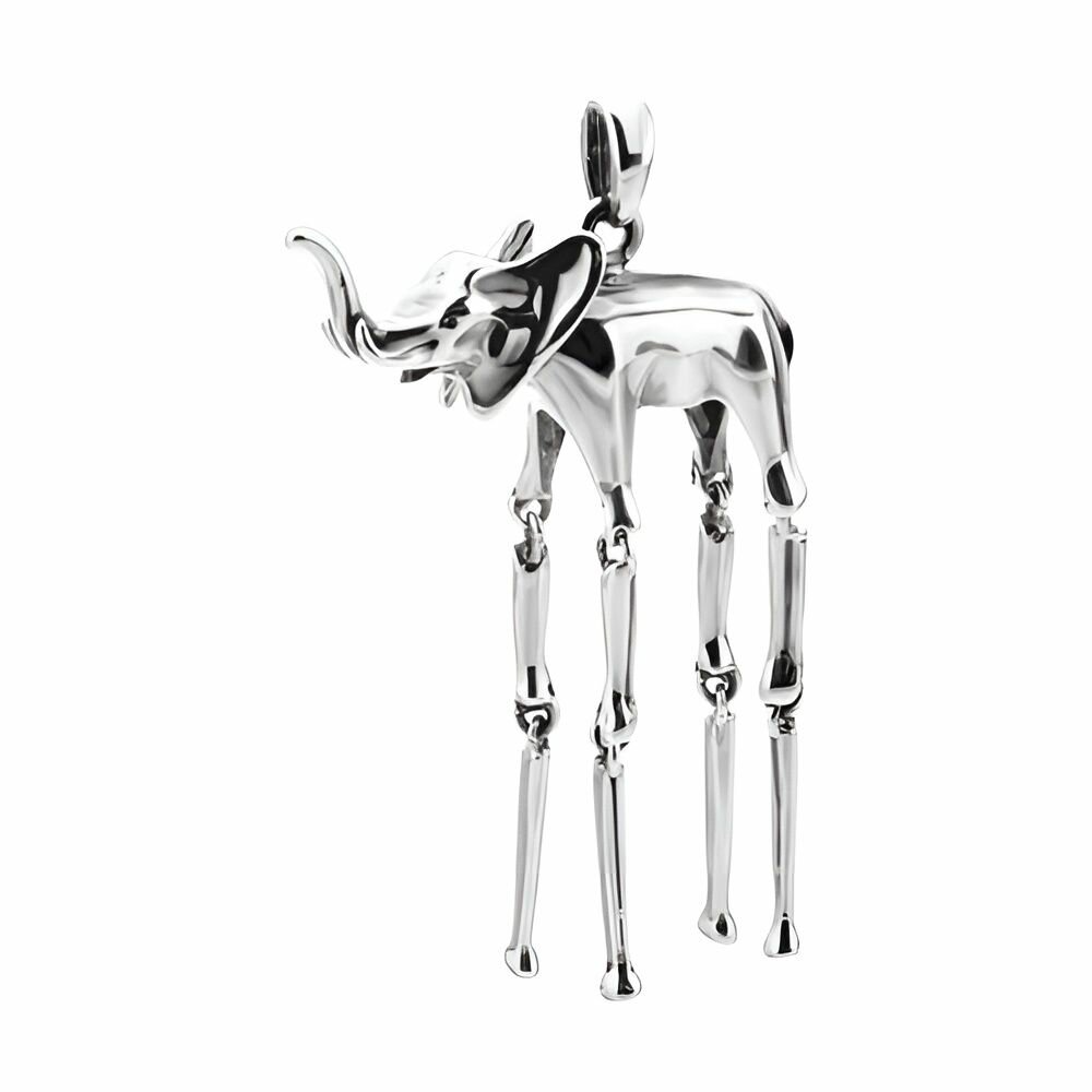 Подвеска, серебро, 925 проба, родирование