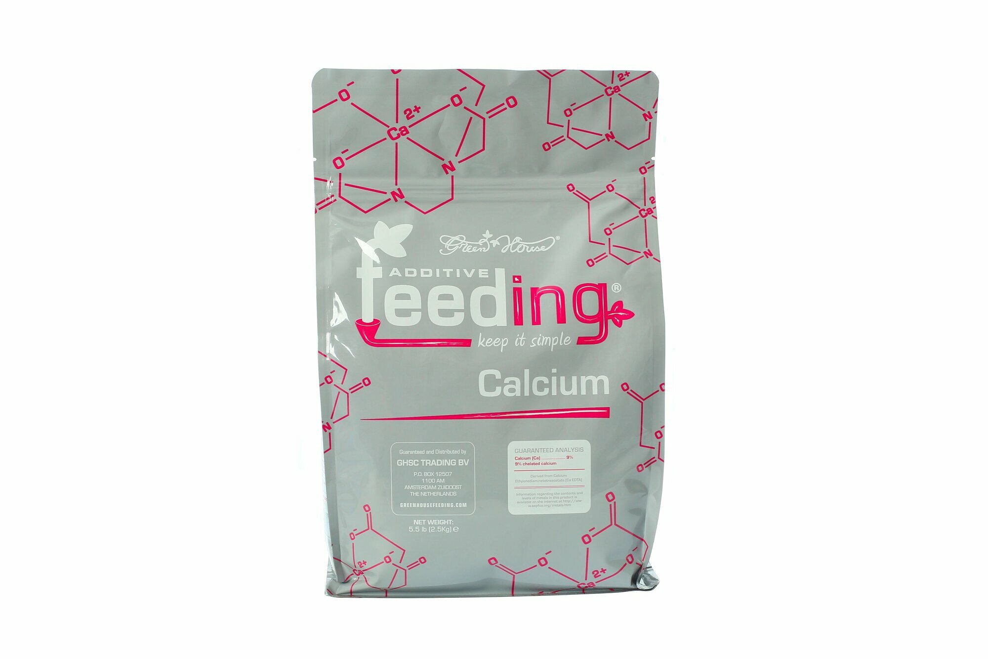 Удобрение хелатный кальций GHSC Powder Feeding Calcium 2.5 кг.