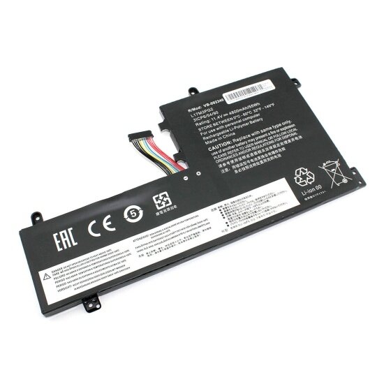 Аккумуляторная батарея VB Parts для ноутбука Lenovo Legion Y7000 (L17M3PG2) 11.4V 4800mAh OEM короткий шлейф