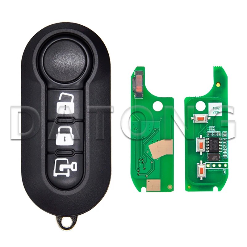 Datong World Marelli/Delphi RX2TRF198 PCF7946 433 МГц автомобильный дистанционный ключ для Fiat 500L Ducato Citroen Jumper Peugeot Boxer 2008-2015 T W, Marelli BSI