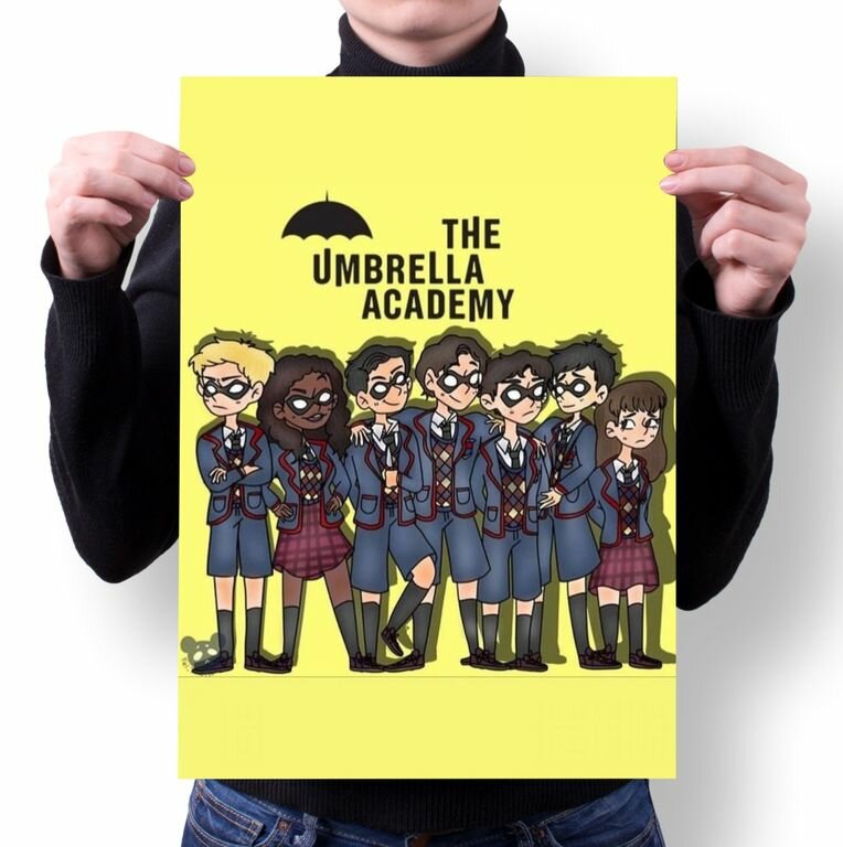 Плакат Академия Амбрелла , The Umbrella Academy №1, А2
