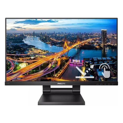 21.5" Монитор Philips B Line 222B1TC, 1920x1080, IPS, 75Гц, 1хHDMI, 1хDP, черный [222b1tc (00/01)]