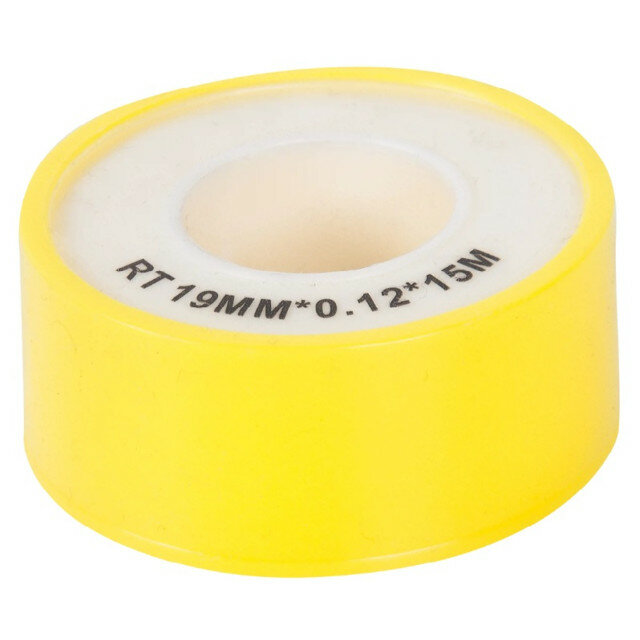 Лента ФУМ для газа 19мм х 0,12мм х 15м
