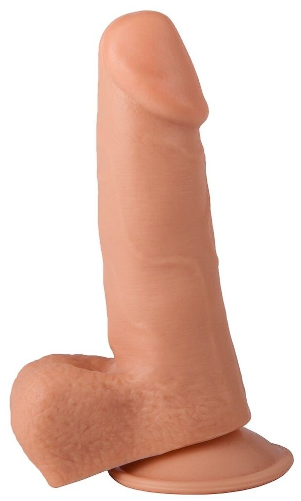 LOVETOY (А-Полимер) Фаллоимитатор ПВХ 15,5 см, 101700, телесный