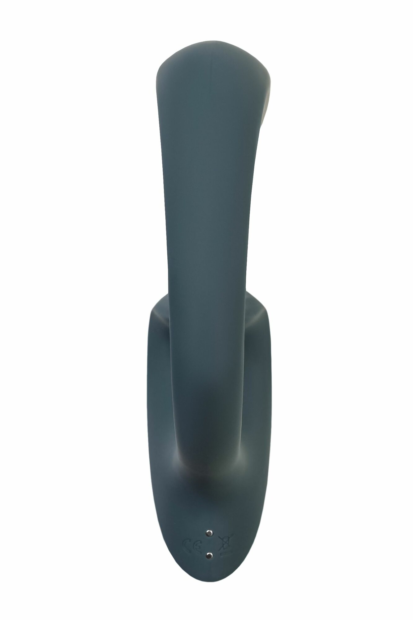 Темно-серый вибратор для G-стимуляции G for Goddess 1, темно-серый