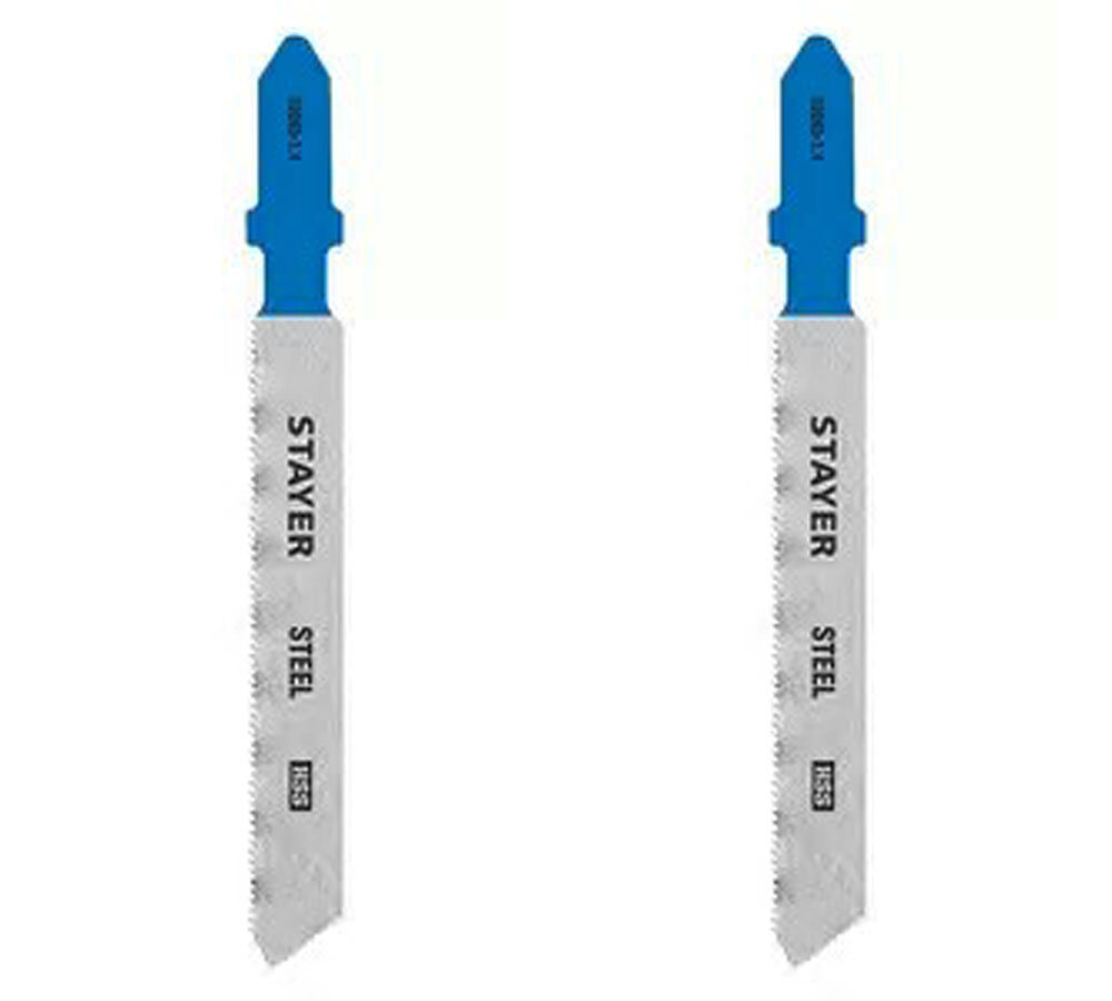 Пилки для лобзика Stayer T118A (15993-1.4_z02) по дереву L50 мм прямой рез (4 шт.)