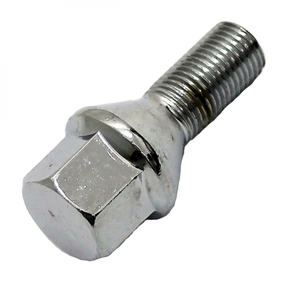 Болт колесный M12X1,25X22 Хром Конус с выступом ключ 17 мм 172086 (Матрикс)