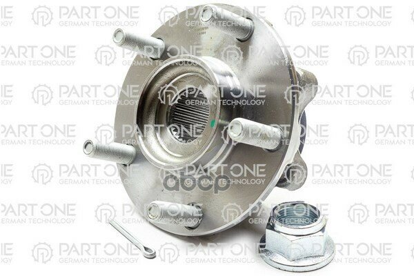 Ступица колеса front, NISSAN JUKE 10>, QASHQAI 07>, X-TRAIL T31 07>, RENAULT KOLEOS 08>, d=136, with ABS PART-ONE арт. 1BK091H