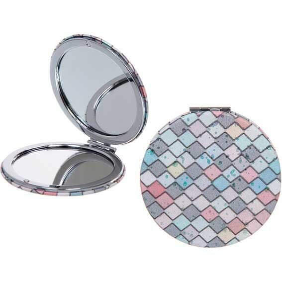 Зеркало косметическое Восток-Сервис двойное "Фрателли, Русалочка", 7х7 см (421-286)