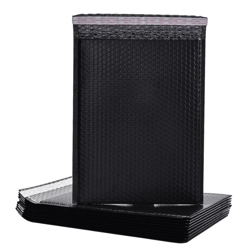 Черные пузырьковые конверты Cozelopack, 10 шт. 13x15cm
