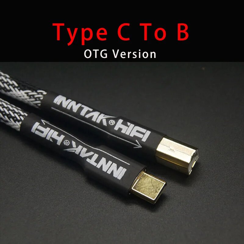 Canare USB кабель для аудио ЦАП 0,3-5 м Tpye C OTG To B, 0.3m