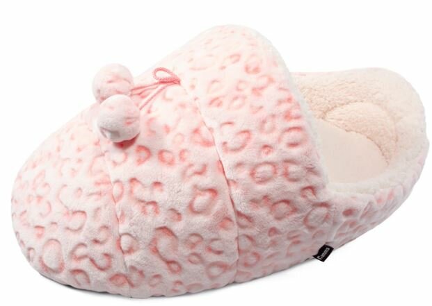 Гамма Лежанка-тапок "Барс", розовая, 56*30*24см