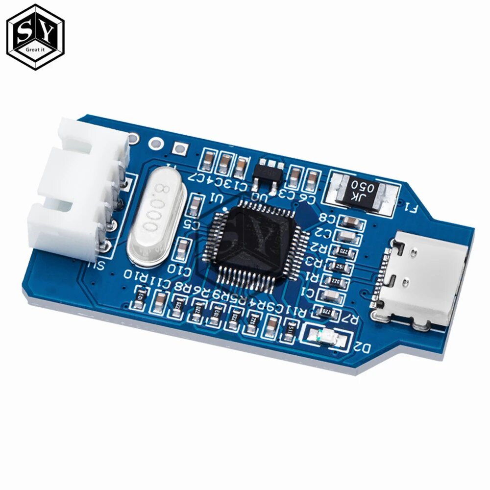 Программатор STM32 baishundianzi Compatible For j-link OB ARM — фото 1