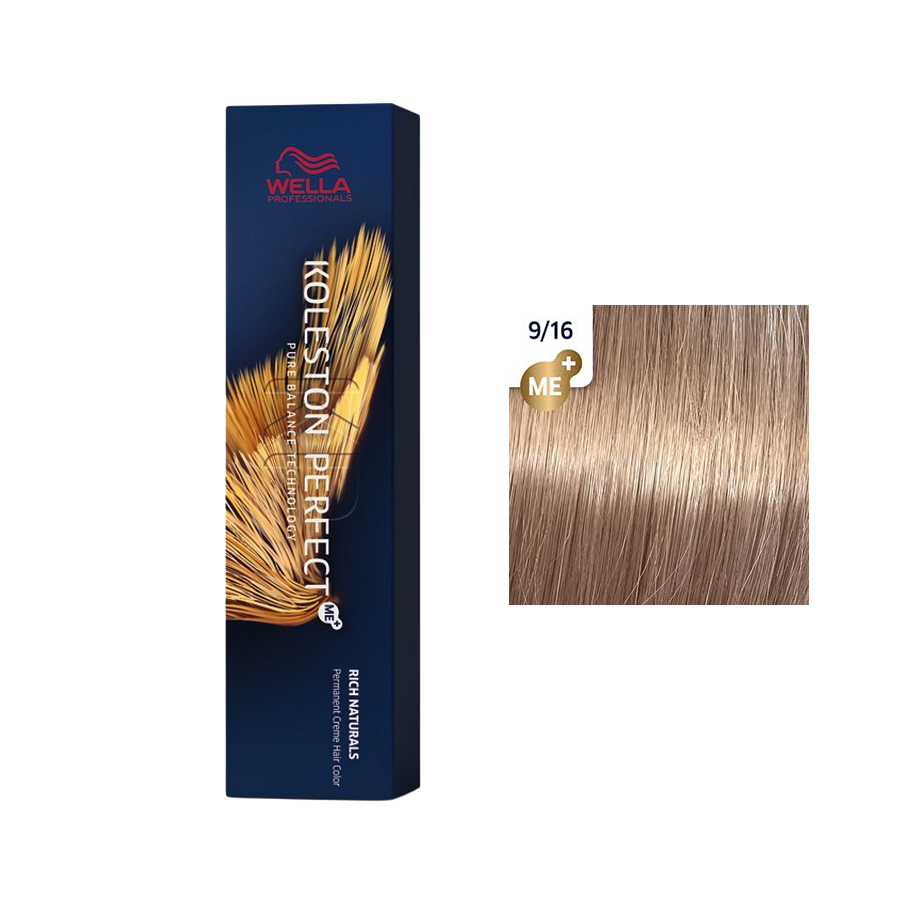 Wella Koleston Perfect ME+ 9/16 - Стойкая краска горный хрусталь 60 мл